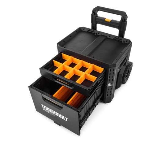 Toughbuilt Stacktech Rolling 2 Drawer Box Tb B1 D R92 Tool Kit Depot