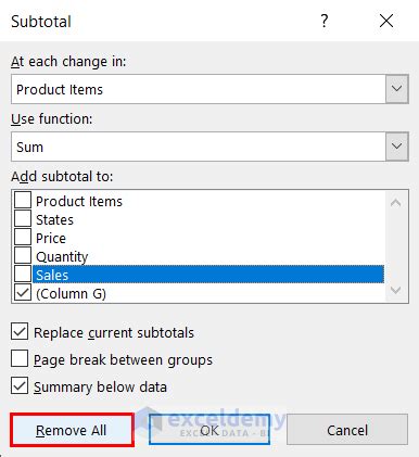 How To Calculate Subtotals In Excel A Complete Guide ExcelDemy