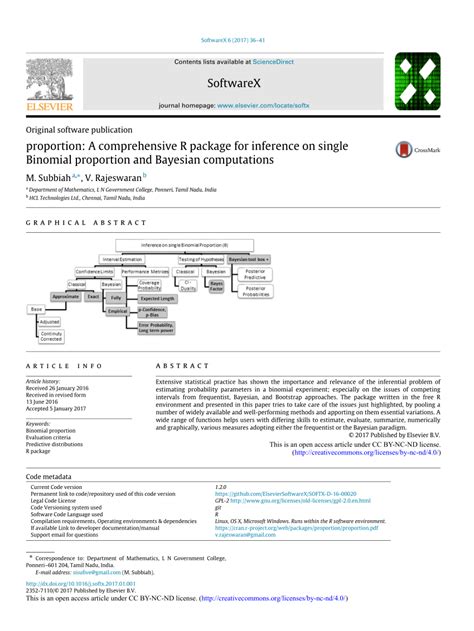 Pdf Proportion A Comprehensive R Package For Inference On Single
