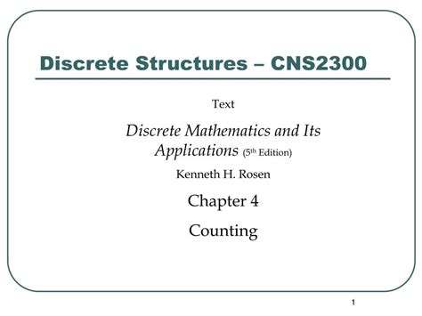 Ppt Discrete Structures Cns2300 Powerpoint Presentation Free Download Id5410044