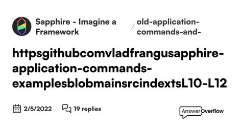Vladfrangusapphire Application Commands Examplesblobmainsrcindextsl10