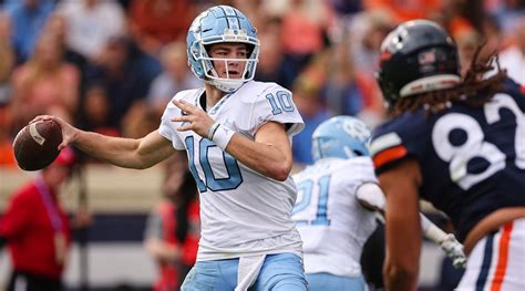 North Carolina Qb Drake Maye Growing As A 2024 Nfl Draft Prospect