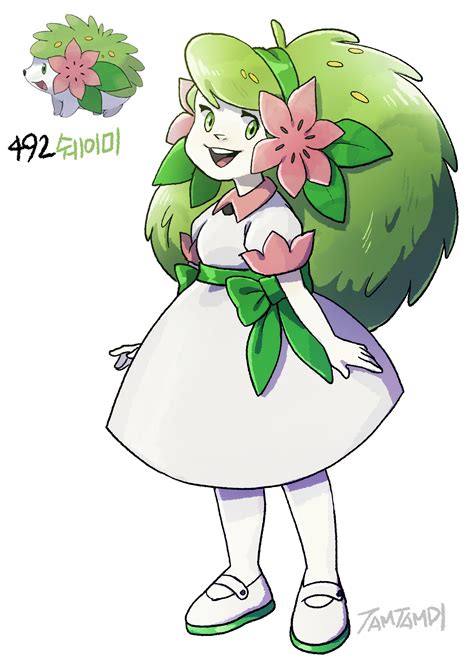 Shaymin Pokemon Drawn By Tamtamdi Danbooru