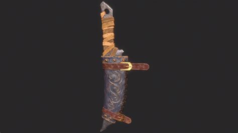 Viking Dagger 3d Model By Paburoviii
