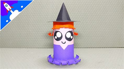 Como Fazer Uma Bruxinha De Papel Halloween YouTube