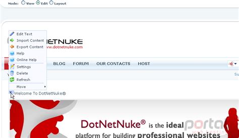 Dotnetnuke Screenshot