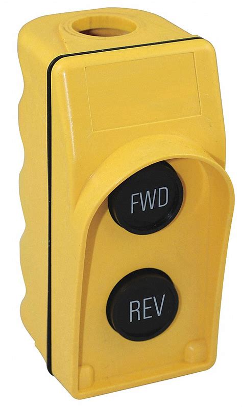 DAYTON Pendant Push Button Station Forward Reverse NO Mechanical Interlock R X