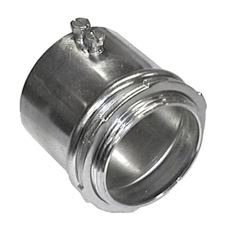 Set Screw Emt Connector 3 Zinc Plated Steel Nsi Industries