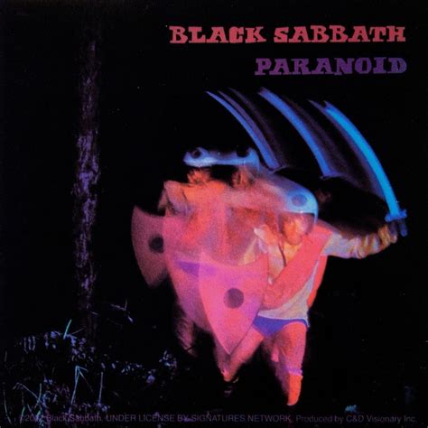 Black Sabbath Paranoid Decal Black Sabbath Album Covers Album