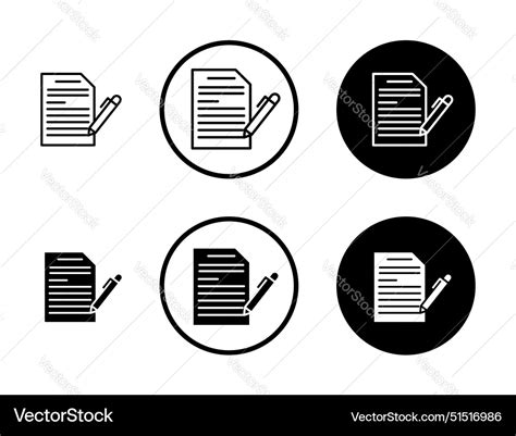 Form Icon Royalty Free Vector Image Vectorstock