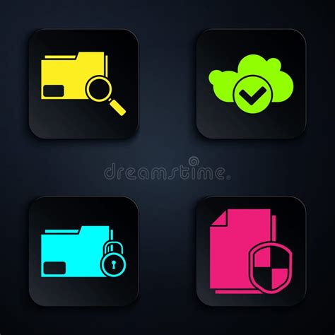 Set Document Protection Concept Search Concept With Folder Folder And