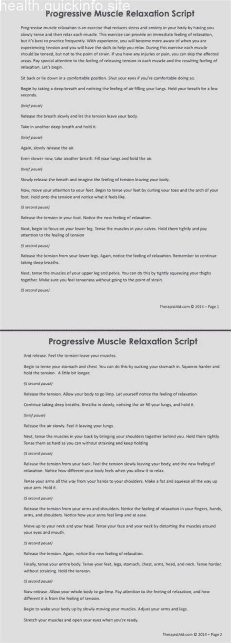 How Does Progressive Muscle Relaxation Help Anxiety Terrie Moodys