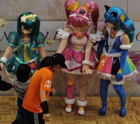 『プリキュア撮影会に素顔のスーツアクターが』 着ぐるみ プリキュア きぐるみ