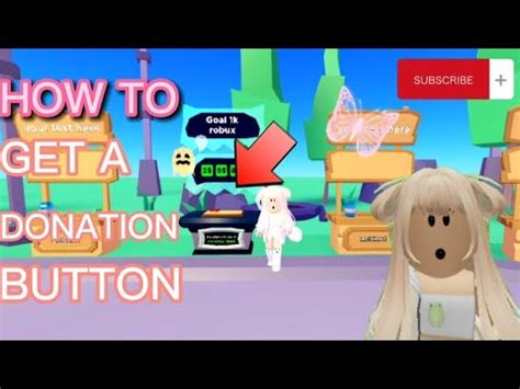 How To Get A Donation Button In Roblox Pls Donate Easy Tutorial