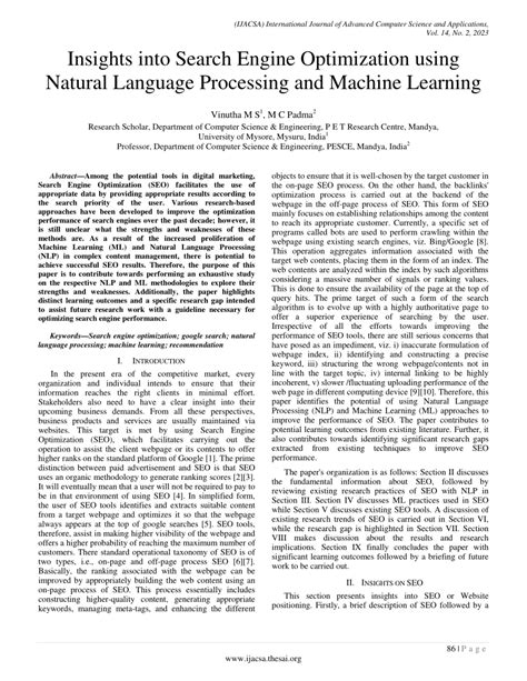 pdf insights into search engine optimization using natural language