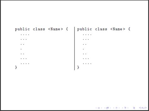 Beamer Create Two Column With Vertical Line In A Presentation Tex