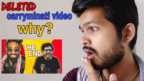 Carryminati Youtube Vs Tiktok Video Deleted Why Youtube