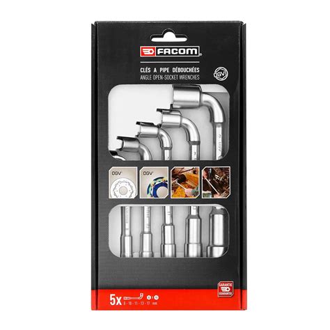 Facom 76 J5pb 5pc Metric 12x6pt Angled Socket Spanner Ets