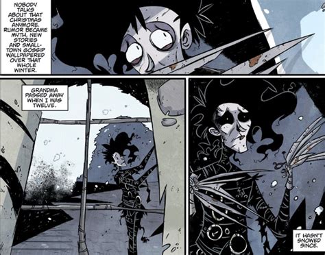 Edward Scissorhands Comic Sequel Makes The Films Ending Even Sadder