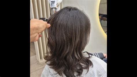 너무 예쁜 레이어드 중단발 자연스럽고 굵은 S컬웨이브펌입니다 중단발펌 중단발s컬펌 중단발레이어드펌 중단발굵은웨이브펌 단발자연스러운웨이브단발펌전문 단발레이어드파마