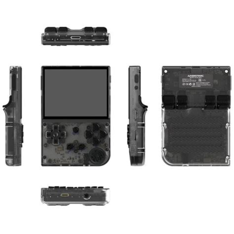 Anbernic RG35XX 2024 Consola Retro Portátil 64GB Negro Transparente PcComponentes