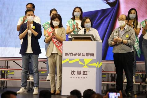 【現場觀察】林智堅復出救沈慧虹選情 鞏綠基本盤卻恐再激反感票 上報 Line Today