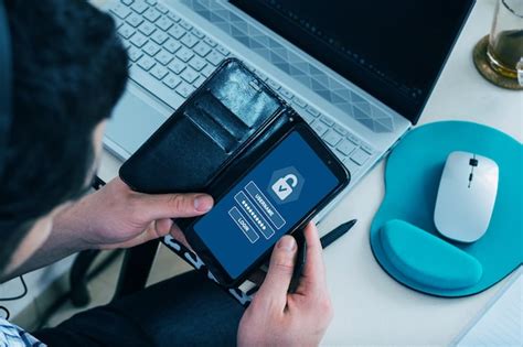 Premium Photo Username And Password To Login On Cell Phone Screen Cyber Security Concept Data