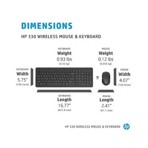 Hp 330 Wireless Black Keyboard And Mouses At ₹ 1299 Sector 18 Noida Id 2849519713830
