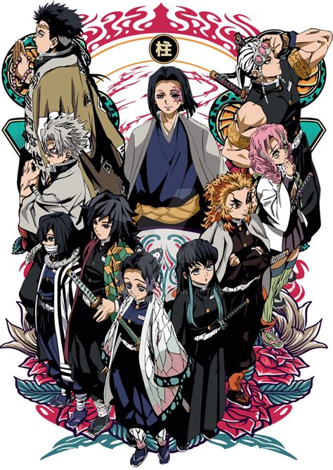 Demon Slayer Hashira Png Design Ready To Printuse By Haniart01 On