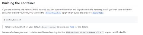Building The Container On X Issue Dusty Nv Jetson Inference