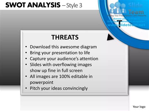 swot analysis style 3 powerpoint presentation slides db ppt templates ppt
