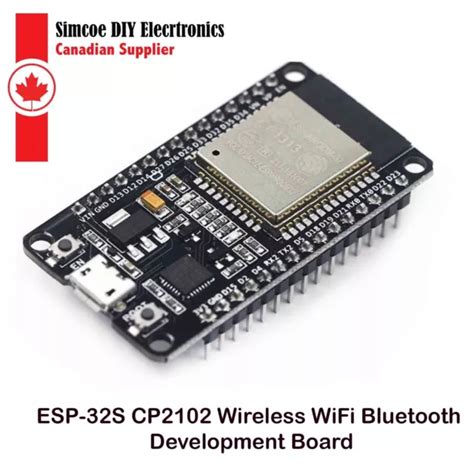 Esp32 Wroom 32 With Cp2102 Wireless Wifi Bluetooth Development Board 1610 9 26 Picclick Ca