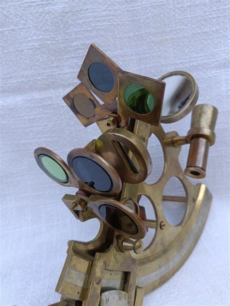 Replica Navigation Sextant Brass Catawiki