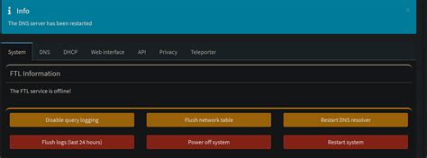 restart dns resolver is killing new ftl page 2 help pi hole userspace