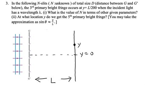 Solved In The Following N Slits N Unknown Of Total Size