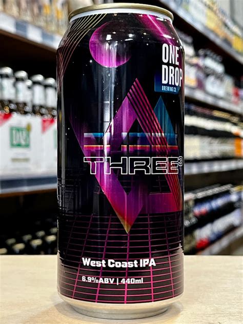 One Drop Three Cubed West Coast Ipa 440ml Can