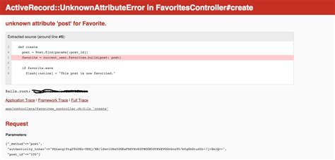ruby on rails 4 activerecord unknownattributeerror in
