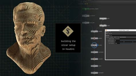 building the slicer setup in houdini houdini houdini vfx harry houdini