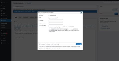 Dynamic Text Field For Contact Form 7 Wordpress Plugin