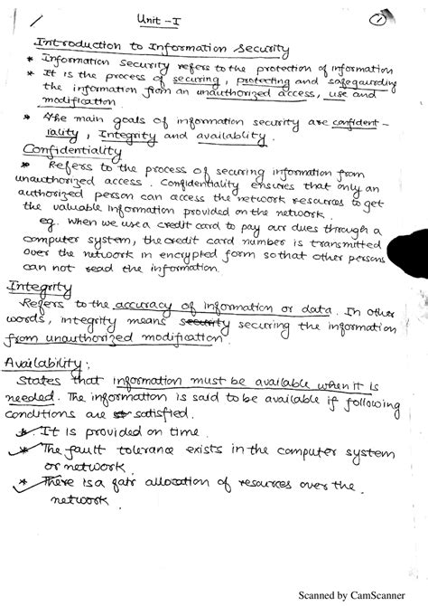 Cyber Security Unit 1 Lecture Notes Cybercrime Cybersecurity And Data Privacy Docsity