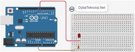 Arduino İle Sanal Ortamda Örnek Devre Yapımı Dijital Teknoloji