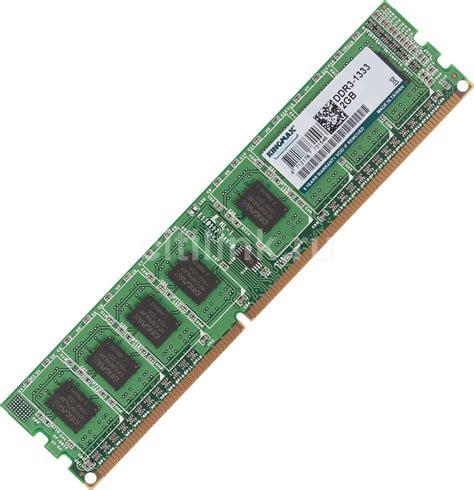 Оперативная память Kingmax Ddr3 2ГБ 1333 Dimm Oem плохая упаковка