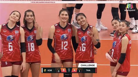 ผลวอลเลย์บอลหญิงไทย ชนะ เกาหลีใต้ 3เซตรวด ศึกชิงแชมป์โลก 2022