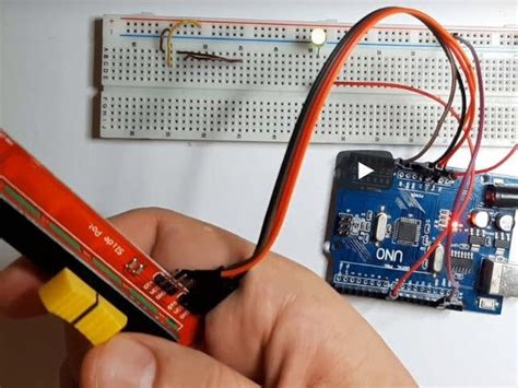 Control Led Blinking Pulses With A Potentiometer