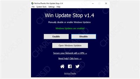 Cara Mematikan Auto Update Windows Tanpa Ribet