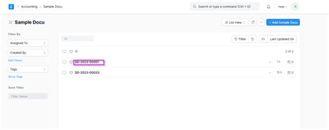 Naming Rule Series Number Getting Shared Across All Doctypes Bug