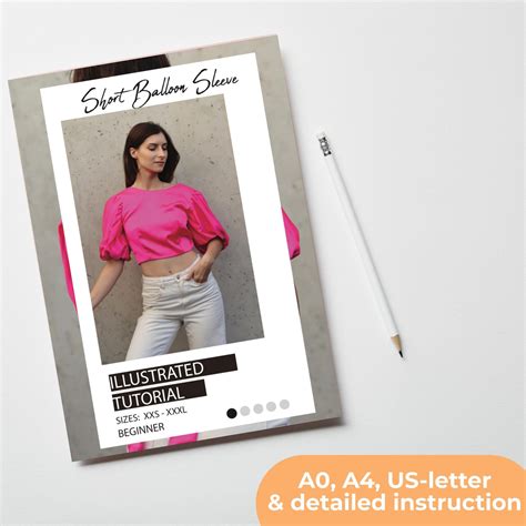 Balloon Sleeve Pattern Easy Puff Sleeve Design Pattern Couture