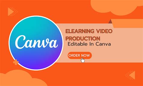 Create Cutome Elearning Production Videos In Canva By Canva9 Fiverr