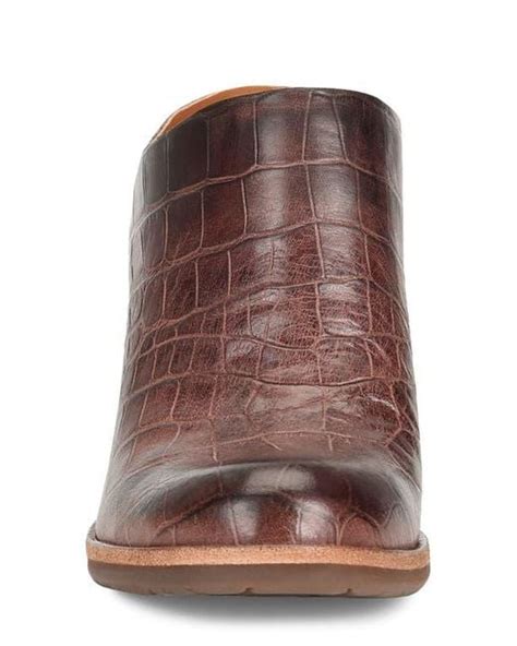 Kork Ease Challis Block Heel Mule In Brown Lyst