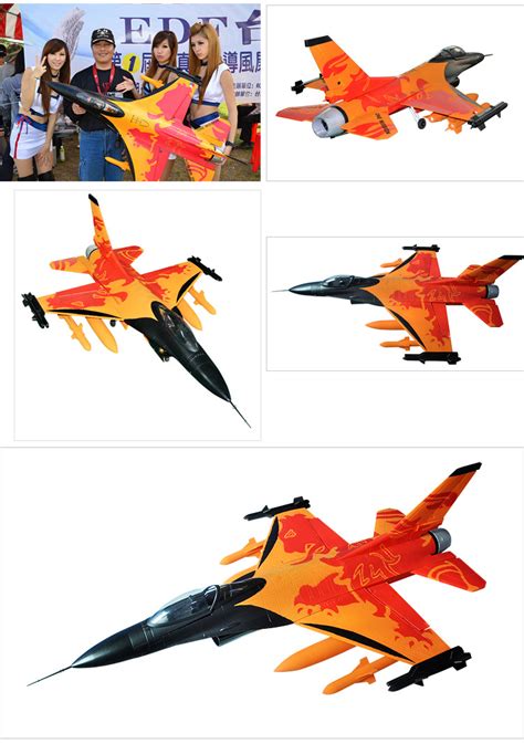 F 16 70mm Jet Vector Thrust Pnp Rc Airplane